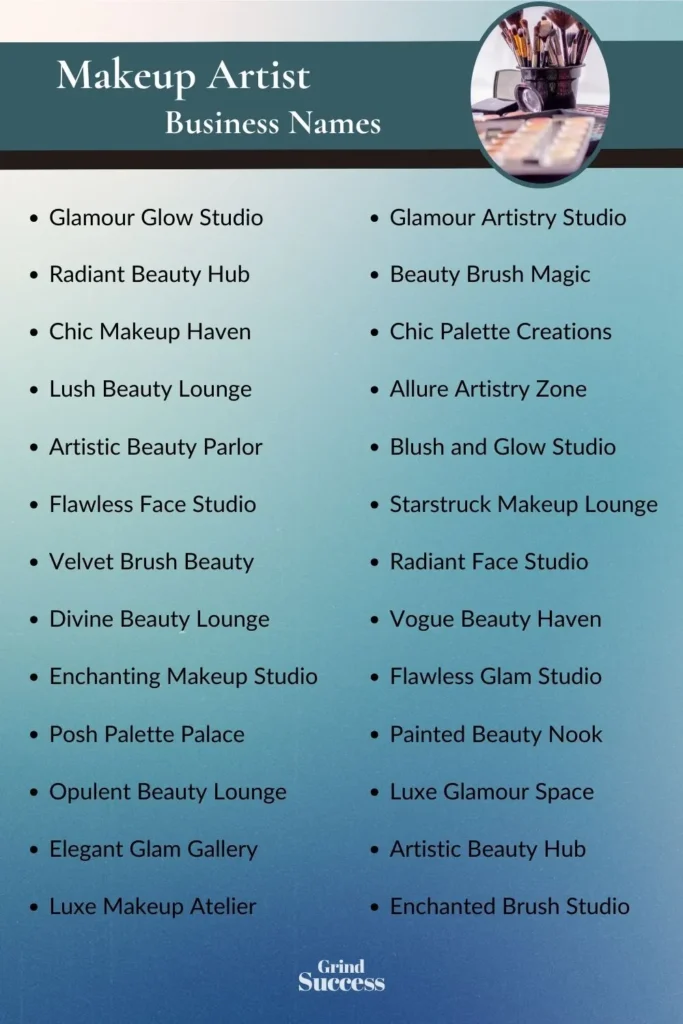 Catchy Makeup Names