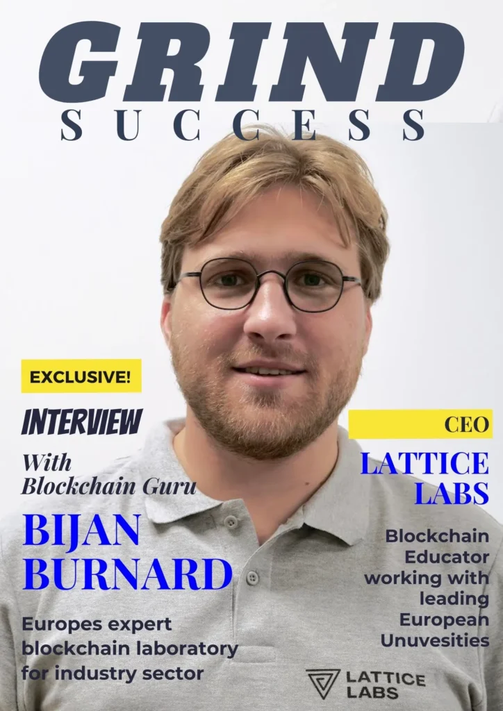 Bijan Burnard: CEO Of Europe's Top Blockchain Lab